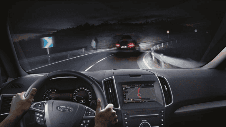 Adaptive Front-Lighting System: LED Enhances Driving Safety