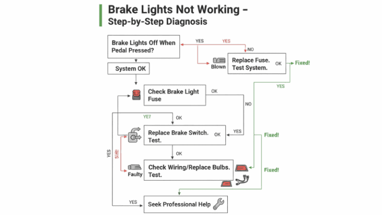 5 Easy Steps to Fix Brake Lights Not Working